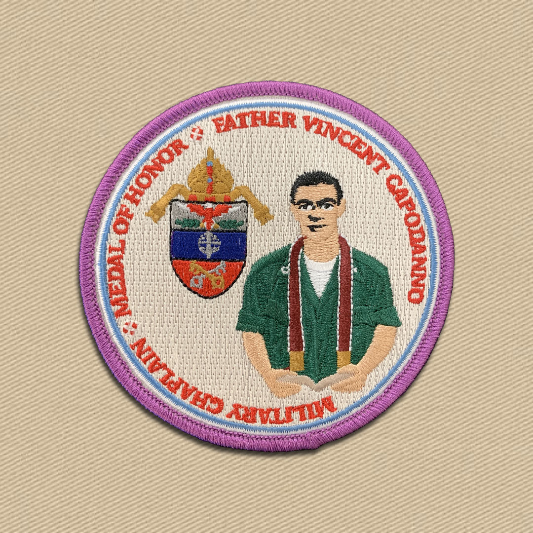 Father Capodanno Scouting Activity Patch - Capodanno Guild